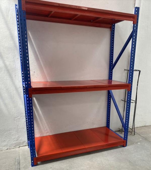 Rack Modulo Inicial Picking 2.20 x .90 x 1.50 de 3 niveles para 300Kg ...