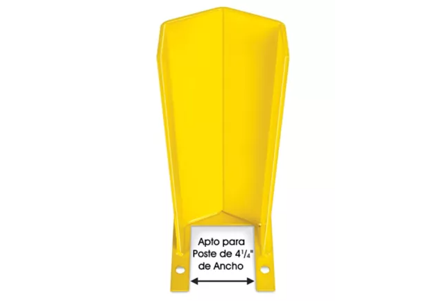 Protector de Rack para Poste de 4 1/4 de Ancho - 45cm Alto - Industrial ...